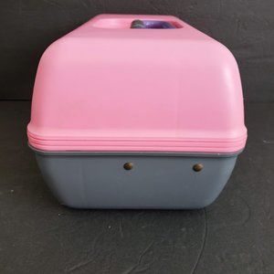 Caboodles | Makeup | Caboodles Pink Gray Purple Makeup Train Travel ...